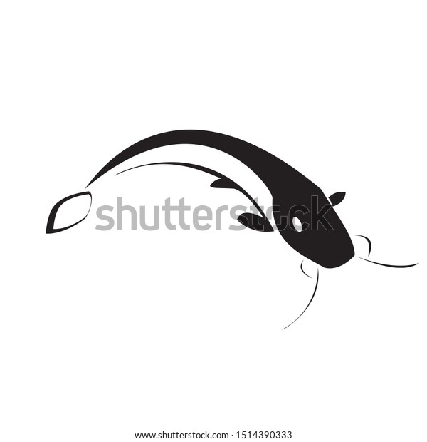 Freshwater Catfish Creative Logo Vector Stock Vector (Royalty Free ...