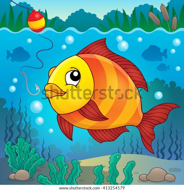 Freshwater Fish Topic Image 4 Eps10 Stock Vector (Royalty Free ...
