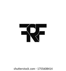 Frf Letter Original Monogram Logo Design Stock Vector (Royalty Free ...