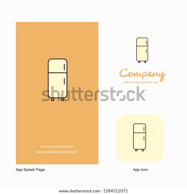Fridge Company Logo App Icon Splash Stock Vector (Royalty Free ...