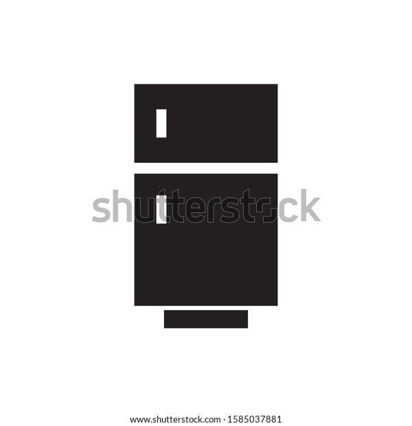 Fridge Logo Template Vector Freeze Icon Stock Vector (Royalty Free ...