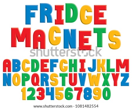 Magnetic Letters Clipart | Free download on ClipArtMag