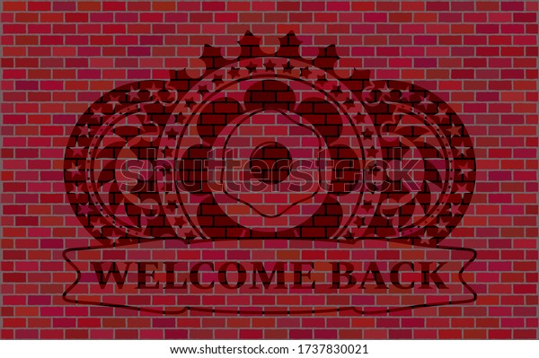 Fried Egg Icon Welcome Back Text Stock Vector (Royalty Free) 1737830021 ...