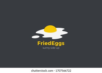 Fried Eggs Logo Abstract Design Vector Stock Vector (Royalty Free ...