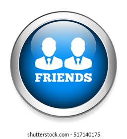 Friends Icon Stock Vector (Royalty Free) 517140175 | Shutterstock