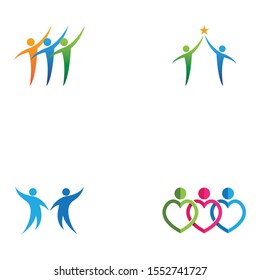 Friendship Logo Icon Design Vector Stock Vector (Royalty Free ...