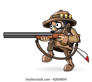 3,731 Hunter gun cartoon Images, Stock Photos & Vectors | Shutterstock