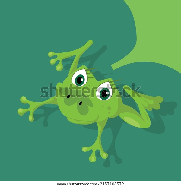 Frog Animal Character Vector Illustrator Stock Vector (Royalty Free ...