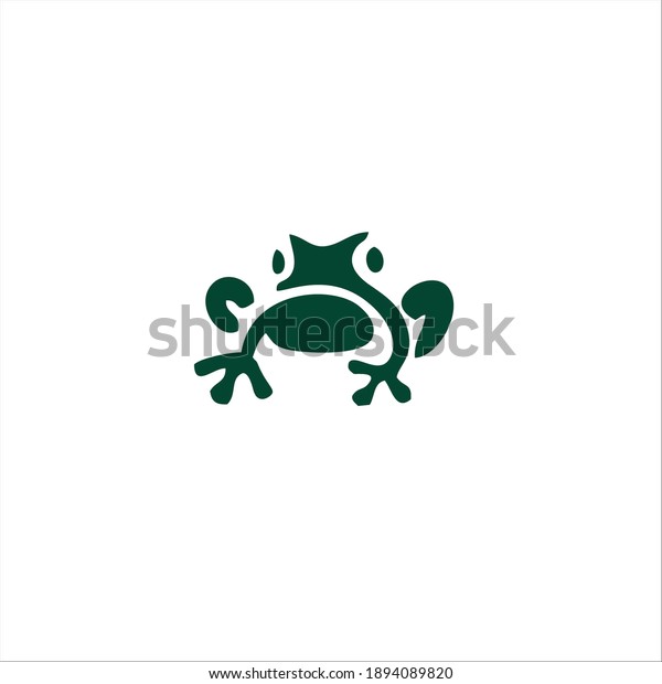 Frog Symbol Logo Vector Illustration: เวกเตอร์สต็อก (ปลอดค่าลิขสิทธิ์ ...