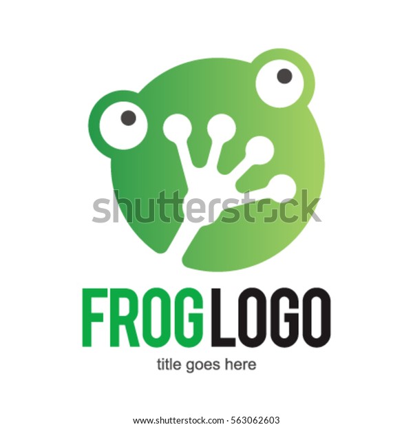 「Frog Toad Logo Icon Symbol Template」のベクター画像素材（ロイヤリティフリー） 563062603 ...