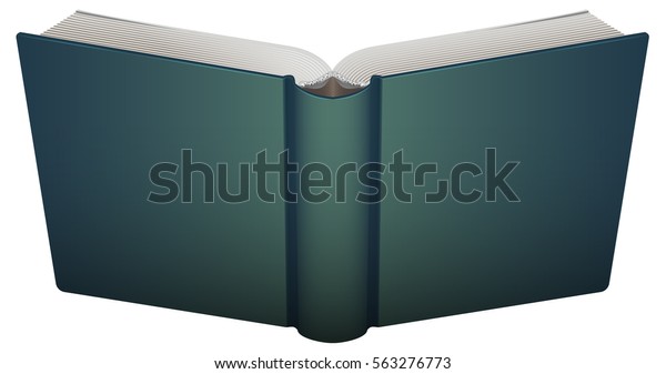 Front Cover Open Book Isolated On Stock Vector (Royalty Free) 563276773 ...