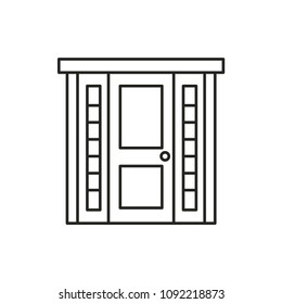 15,626 Front door outline Images, Stock Photos & Vectors | Shutterstock