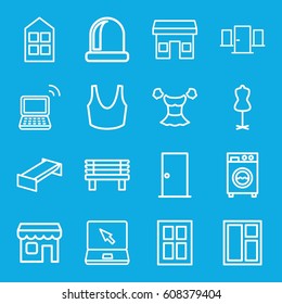 Front Icons Set Set 16 Front Stock Vector (Royalty Free) 608379404 ...