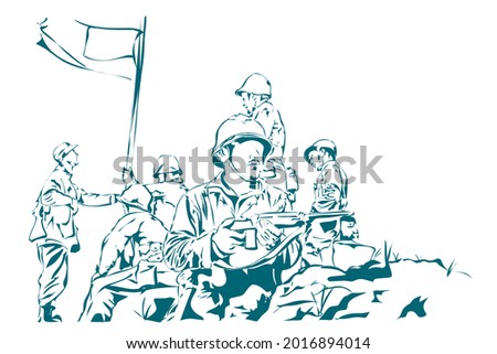 Army Man Drawing | Free download on ClipArtMag