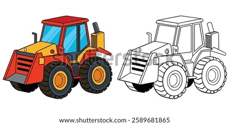The best free Loader coloring page images. Download from 15 free ...