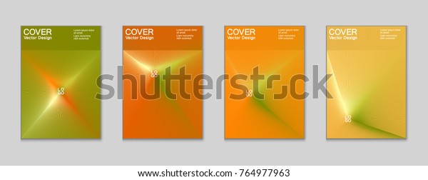 Front Page Trendy Futuristic Design Business Stock Vector (Royalty Free ...