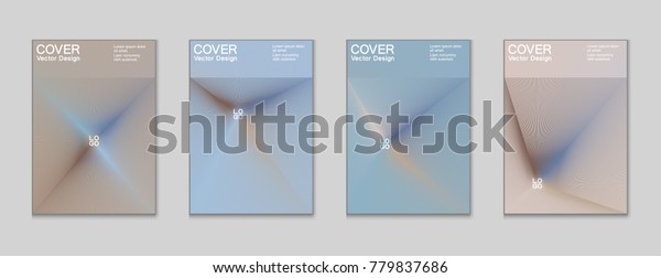Front Page Trendy Futuristic Design Business Stock Vector (Royalty Free ...