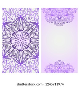 Front Rear Side Mandala Design Elements Stock Vector (Royalty Free ...
