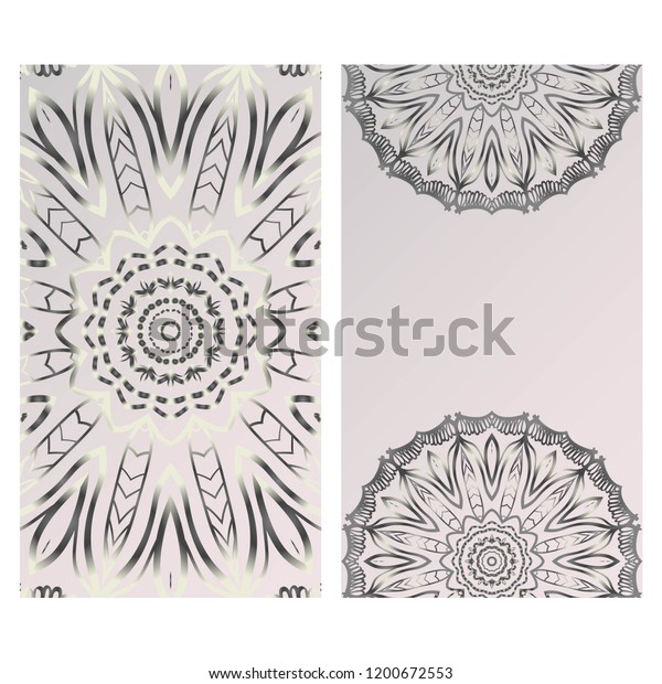 Front Rear Side Mandala Design Elements Stock Vector (Royalty Free ...