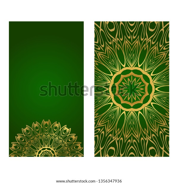 Front Rear Side Mandala Design Elements Stock Vector (Royalty Free ...