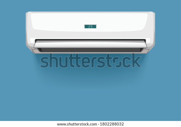 750 Air Conditioner Front View Images, Stock Photos & Vectors ...