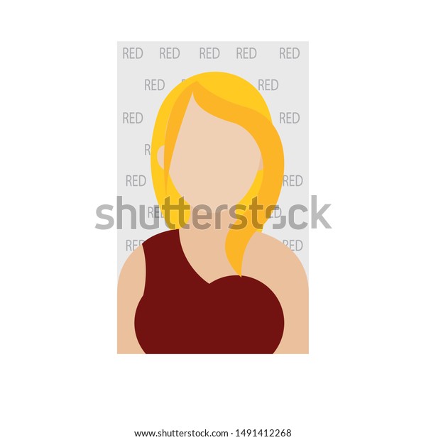 Front View Person On Special Background Stock Vector (Royalty Free ...