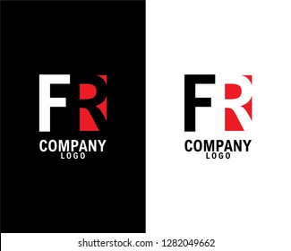 Frrf Initial Abstract Company Logo Design Stock Vector (Royalty Free ...