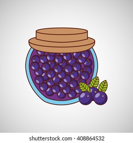 Fruit Jam Design Stock Vector (Royalty Free) 408864532 | Shutterstock