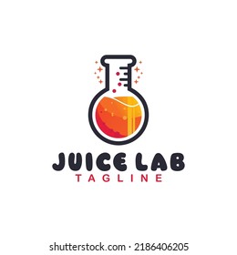 Fruit Orange Lab Logo Design Gradient Stock Vector (Royalty Free ...
