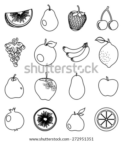 Vegetable Clipart Black And White | Free download on ClipArtMag