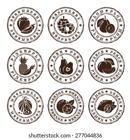29,744 Fruit stamps Images, Stock Photos & Vectors | Shutterstock