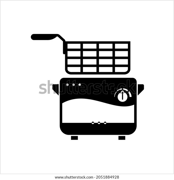 Fryer Icon Deep Fryer Vector Art Stock Vector (Royalty Free) 2051884928 ...