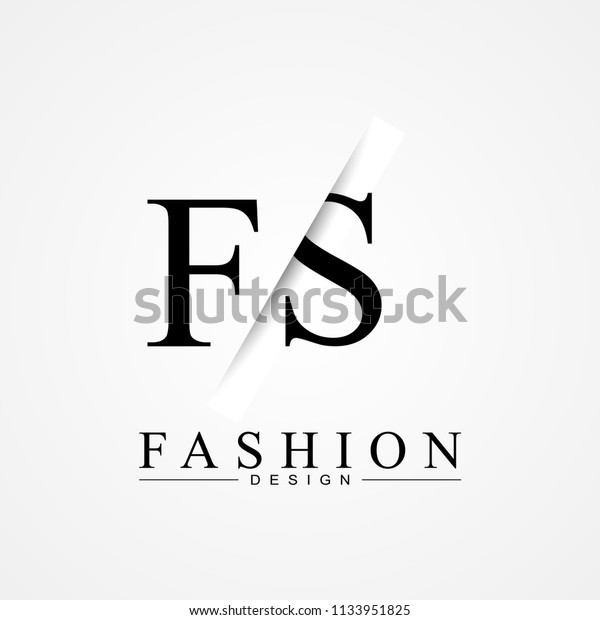 Fs Letter Logo Icon Stock Vector (Royalty Free) 1133951825 | Shutterstock