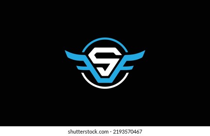 Fsf Letter Initial Logo Circle Design Stock Vector (Royalty Free ...