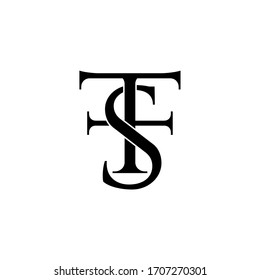 Fsf Letter Original Monogram Logo Design Stock Vector (Royalty Free) 1707270301 | Shutterstock