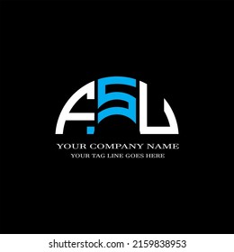 Fsu Letter Logo Creative Design Vector Stock Vector (Royalty Free ...