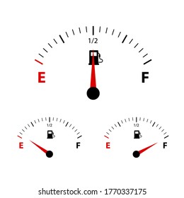 414 Fuel gauge half Images, Stock Photos & Vectors | Shutterstock
