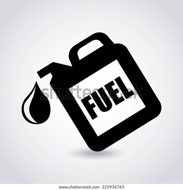 Fuel Graphic Design Vector Illustration: vector de stock (libre de ...