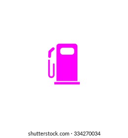 Fuel Pink Flat Icon Simple Vector Stock Vector (Royalty Free) 334270034 ...