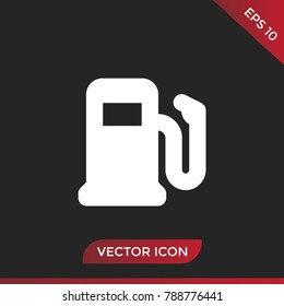 Fuel Station Pump Icon Stock Vector (Royalty Free) 788776441