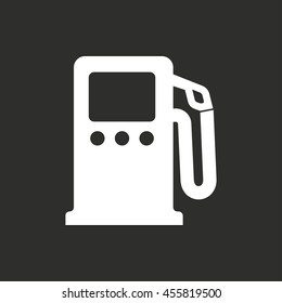 Fuel Black White Icons Vector Illustration Stock Vector (Royalty Free ...