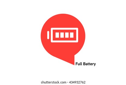 Full Battery Icon Stock Vector (Royalty Free) 434932762 | Shutterstock