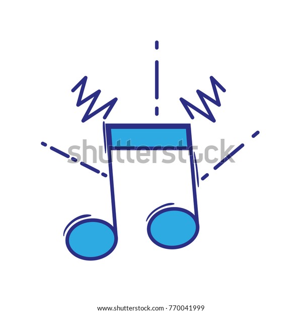 Full Color Musical Note Sign Rhythm: เวกเตอร์สต็อก (ปลอดค่าลิขสิทธิ์ ...