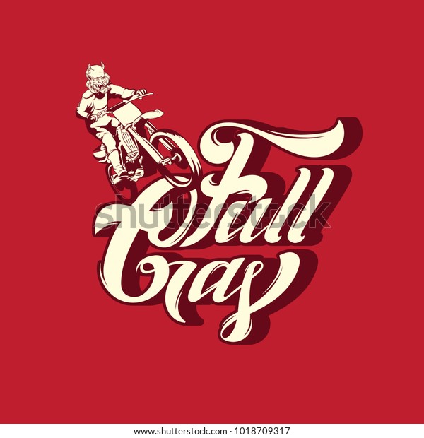 Full Gas Vector Handwritten Lettering Isolated Stock Vector (Royalty ...