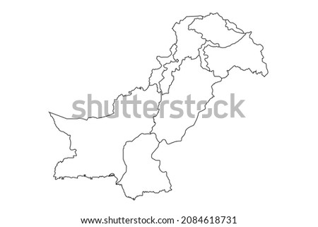 Pakistan Map Outline | Free download on ClipArtMag