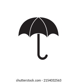 Full Protection Security Umbrella Icon Black Stock Vector (Royalty Free ...