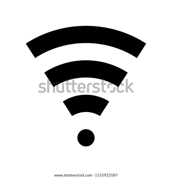Full Wifi Signal Stock Vector (Royalty Free) 1155923587 | Shutterstock