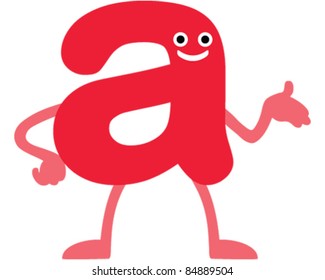 Fun Alphabet Letter Stock Vector (Royalty Free) 84889504 | Shutterstock