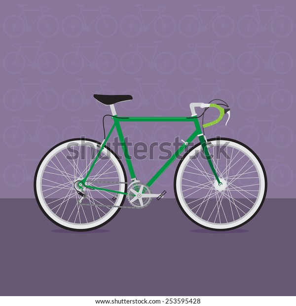 Fun Bicycle Stock Vector (Royalty Free) 253595428 | Shutterstock