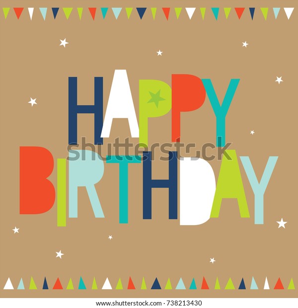 fun birthday greeting card design